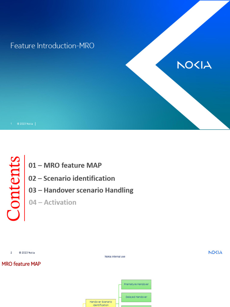 Feature Introduction-MRO (IntraFreq) | PDF | Telecommunications ...