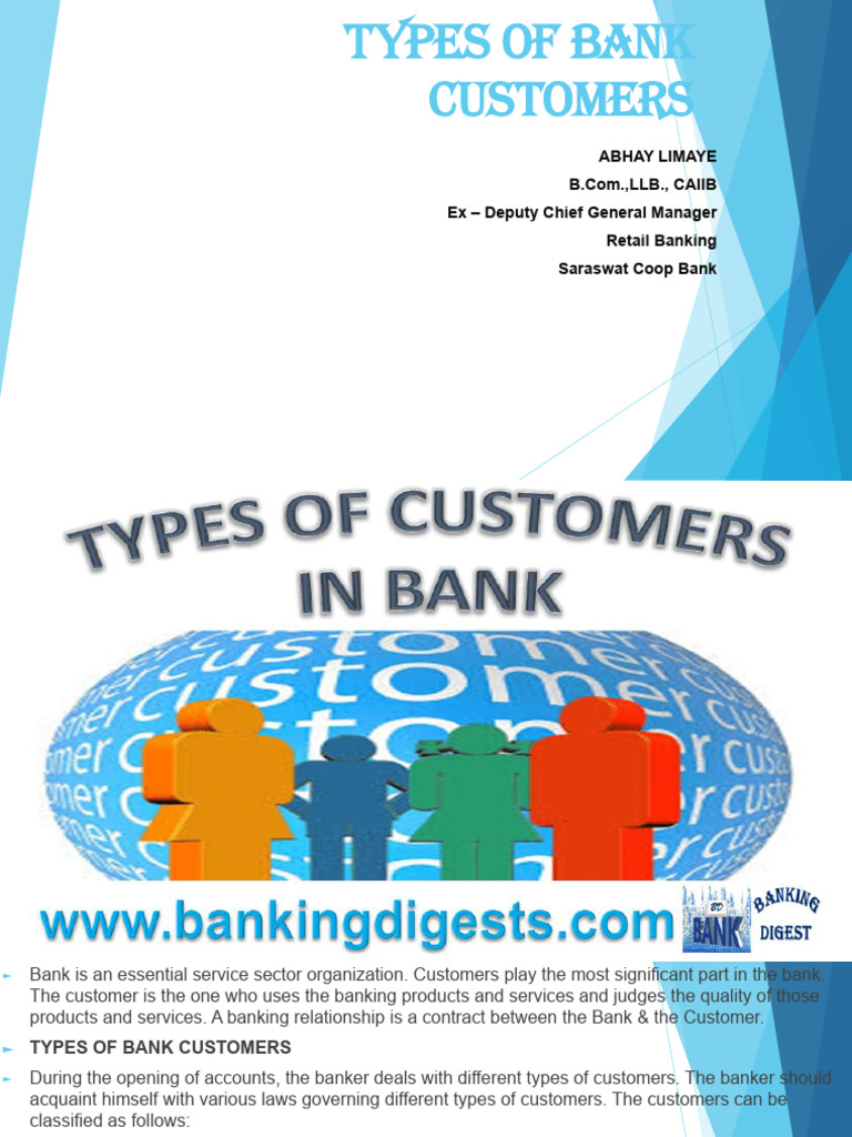 Types of Bank Customers | Download Free PDF | Limited Liability ...