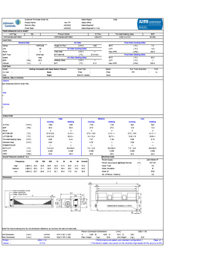 5.fcu Performance Report Ygfc08 | PDF | Electricity | Energy Technology