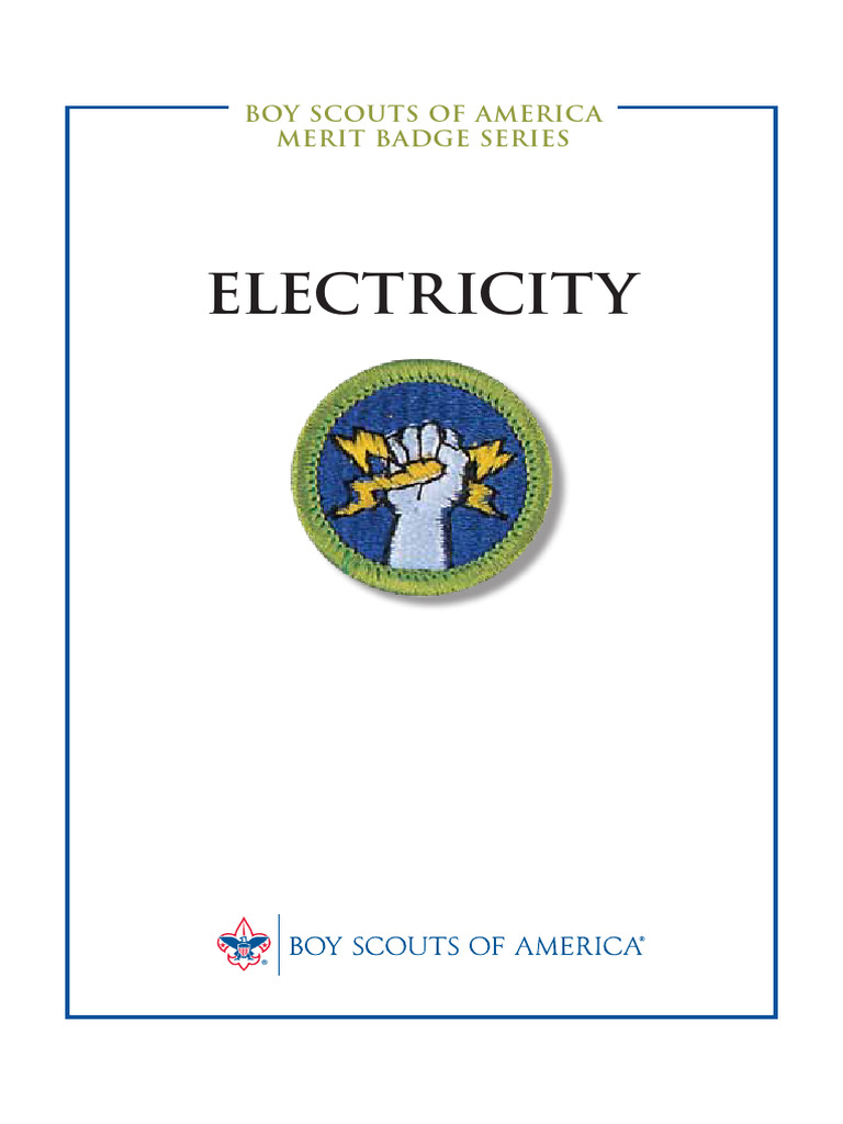Electricity Merit Badge Pamphlet 35886 | Download Free PDF | Atoms ...