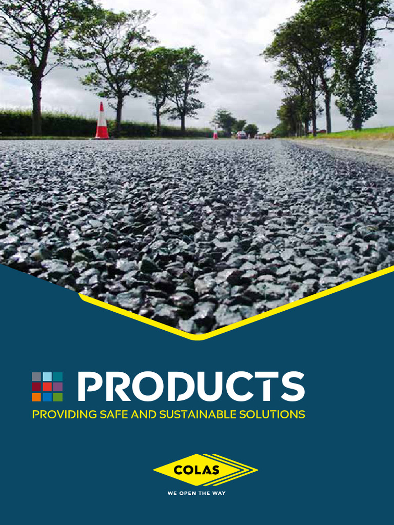 Colas Products Brochure | PDF | Concrete | Road