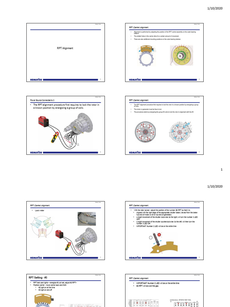 RPT Aligment - PRN | PDF | Electrical Components | Machines