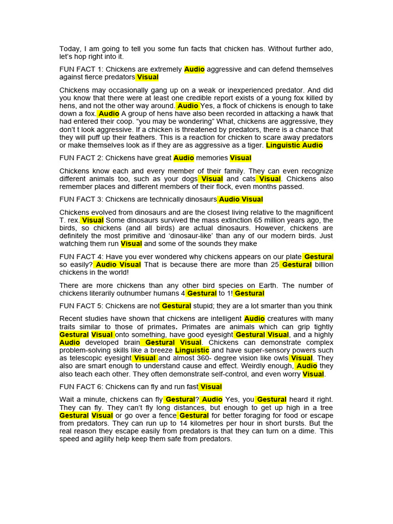 Chicken Research | Download Free PDF | Chicken | Dinosaurs