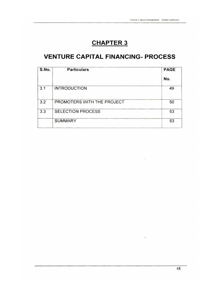 Venture Capital Process | Download Free PDF | Venture Capital | Corporate Finance