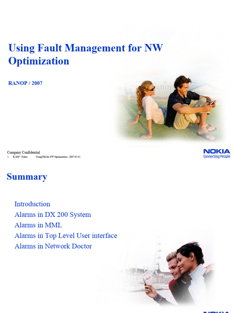 Using Fault Management For Network Optimization | PDF | Information And Communications ...