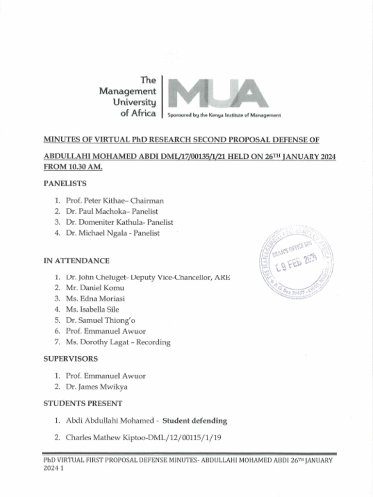Defence Minutes | PDF
