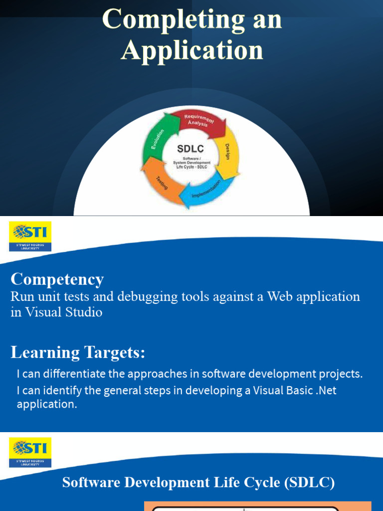 Grade 10 Computer Lesson 11 Completing An Application | PDF | Software ... Grade 10 Computer Lesson 11 Completing An Application | PDF | Software ...