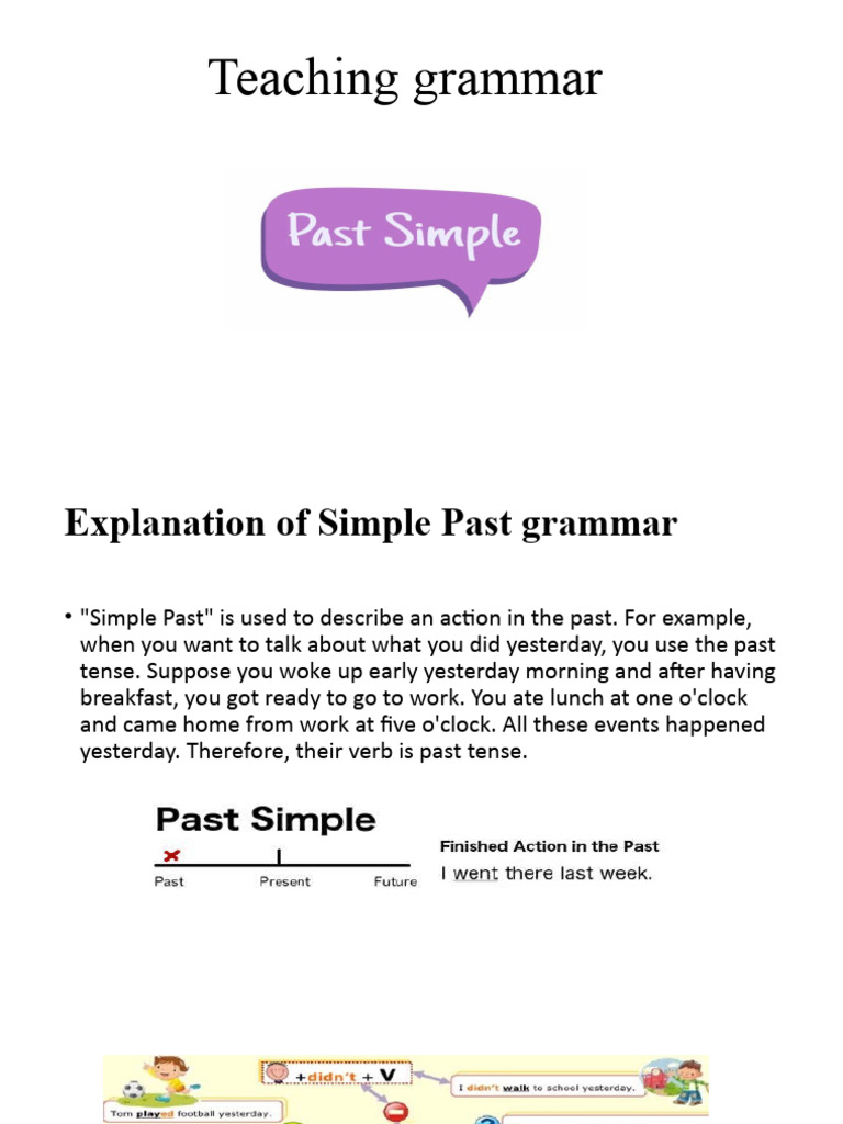 Demo Teaching Grammar | PDF | Subject (Grammar) | Verb