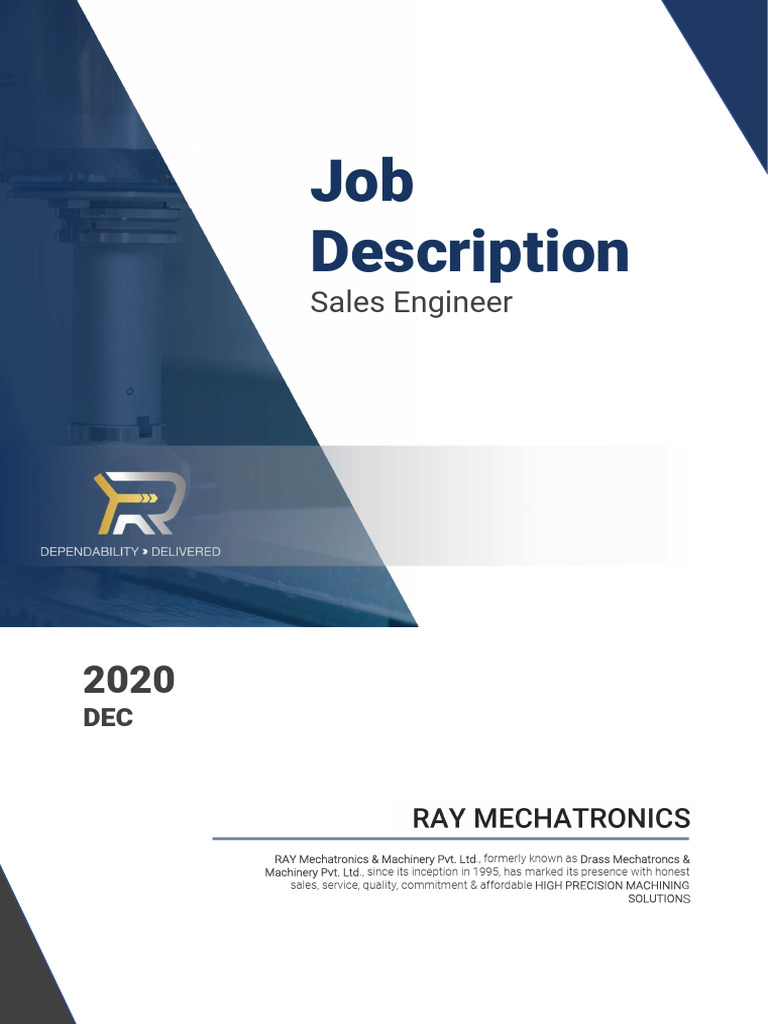 JD - Sales Engineer | PDF | Sales | Social Media