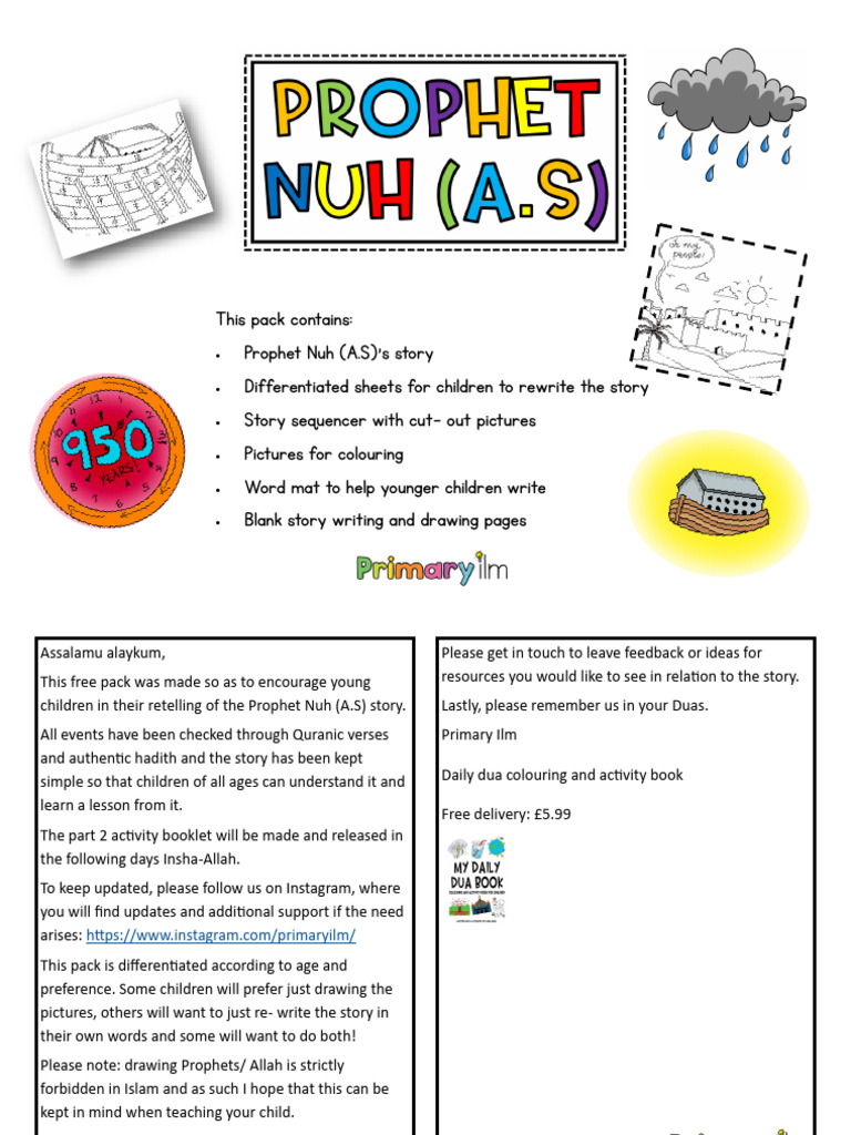 Prophets in Islam Nuh | PDF | Islamic Belief And Doctrine | Religious ...