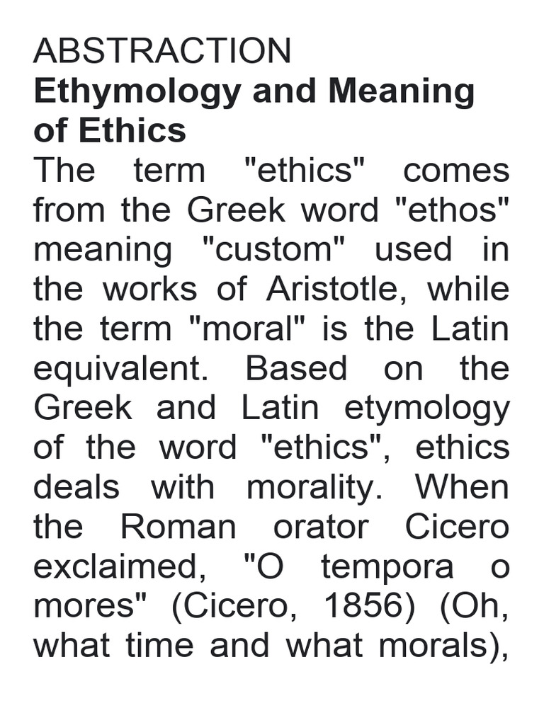 ETHICS | Download Free PDF | Morality | God