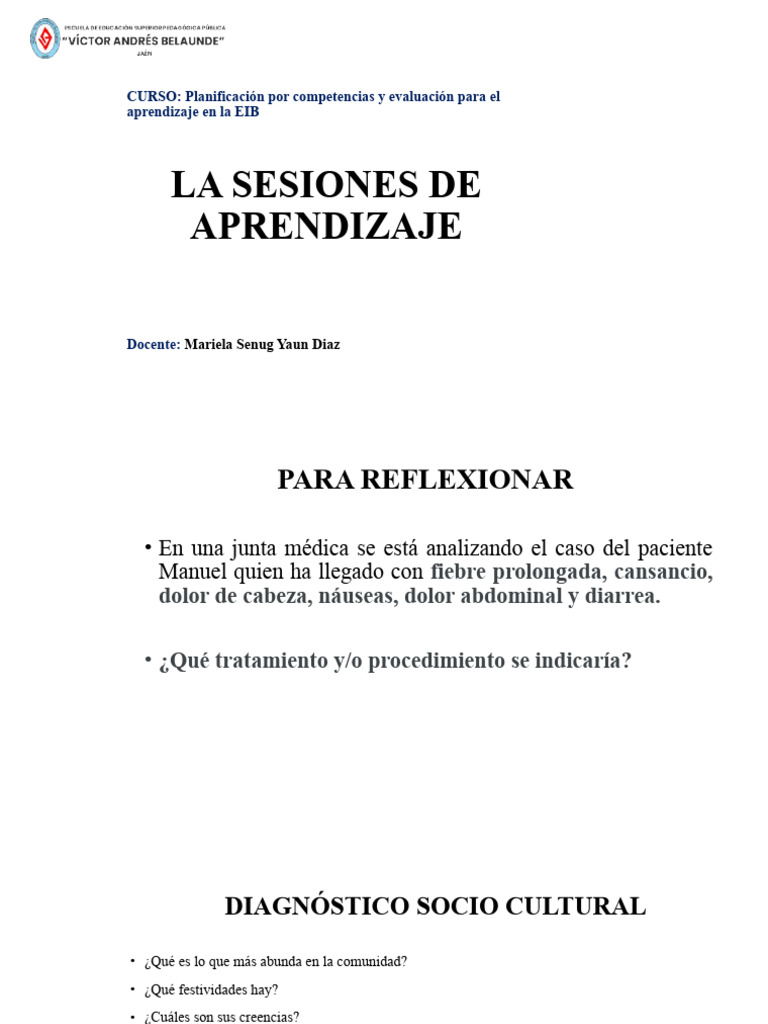 Planificación y Evaluación EIB | PDF | Evaluación | Aprendizaje