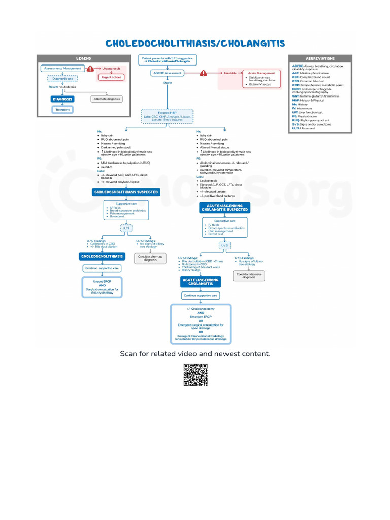 Choledocholithiasis | PDF