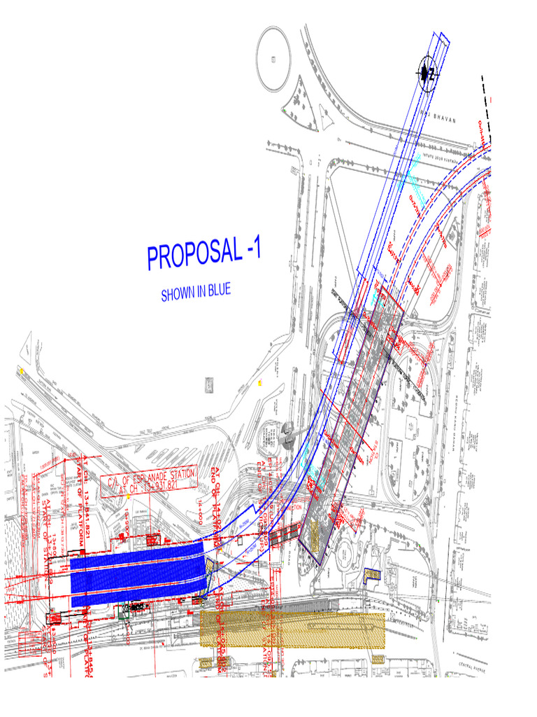 Metro Station Layout Plan | PDF
