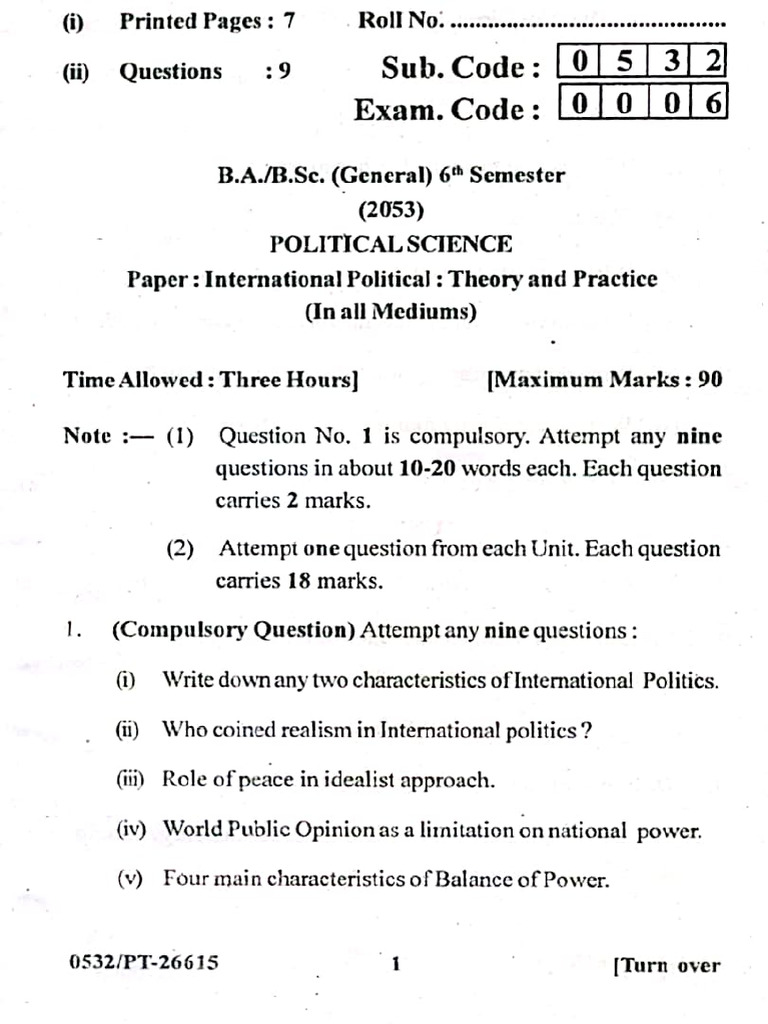 Pol Sci 2 | PDF