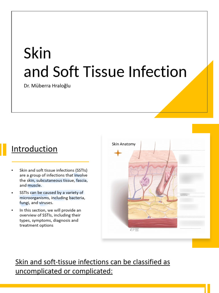Overview of Skin and Soft Tissue Infections | PDF | Medical Specialties ...