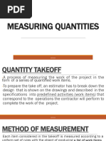QS - 02.01 - Fundamentals of Quantity Takeoff | PDF | Measurement ...