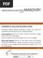 CHB (Masonry) | PDF