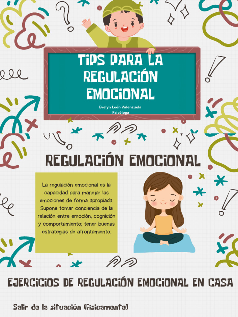 Estrategias de Regulación Emocional | PDF
