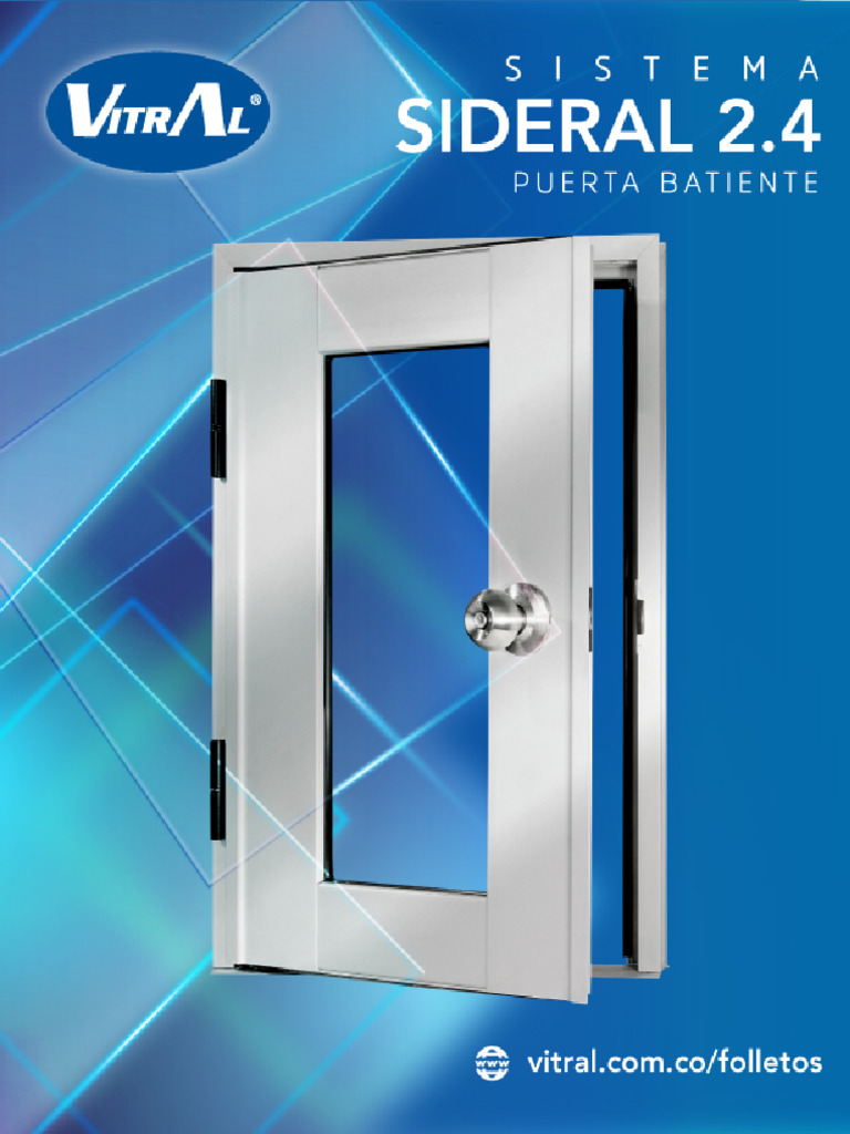 Puerta Batiente Sideral 2.4 y Diseño | PDF