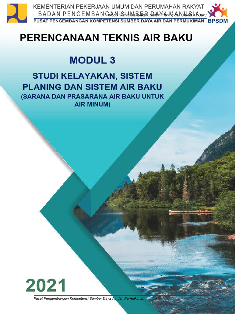 E4970 3. Studi Kelayakan Sistem Planing Dan Sistem Air Baku | PDF