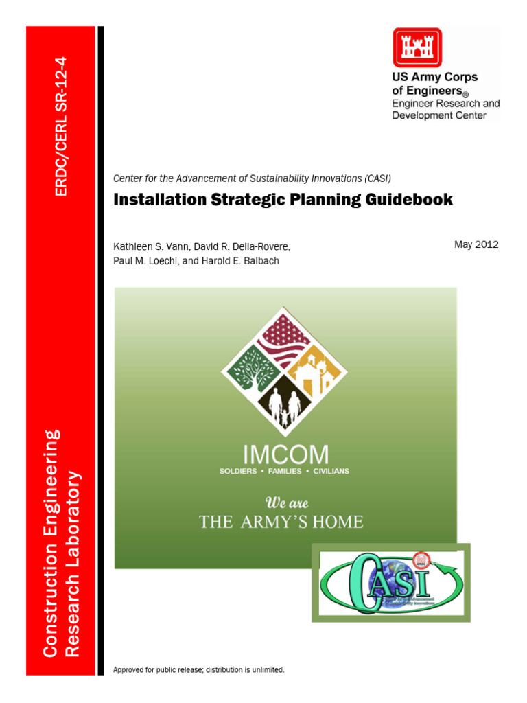 Installation Strategic Planning Guideboo | PDF | Strategic Planning ...
