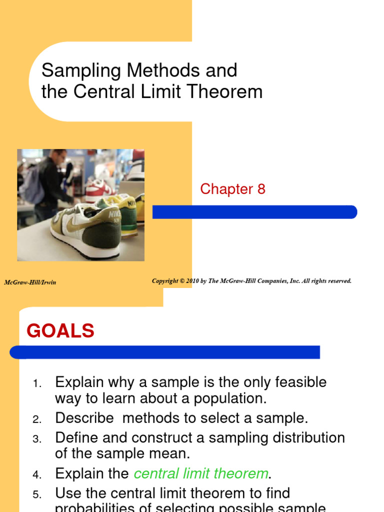 Slide TSP203 New Chap008 | PDF | Sampling (Statistics) | Standard Deviation