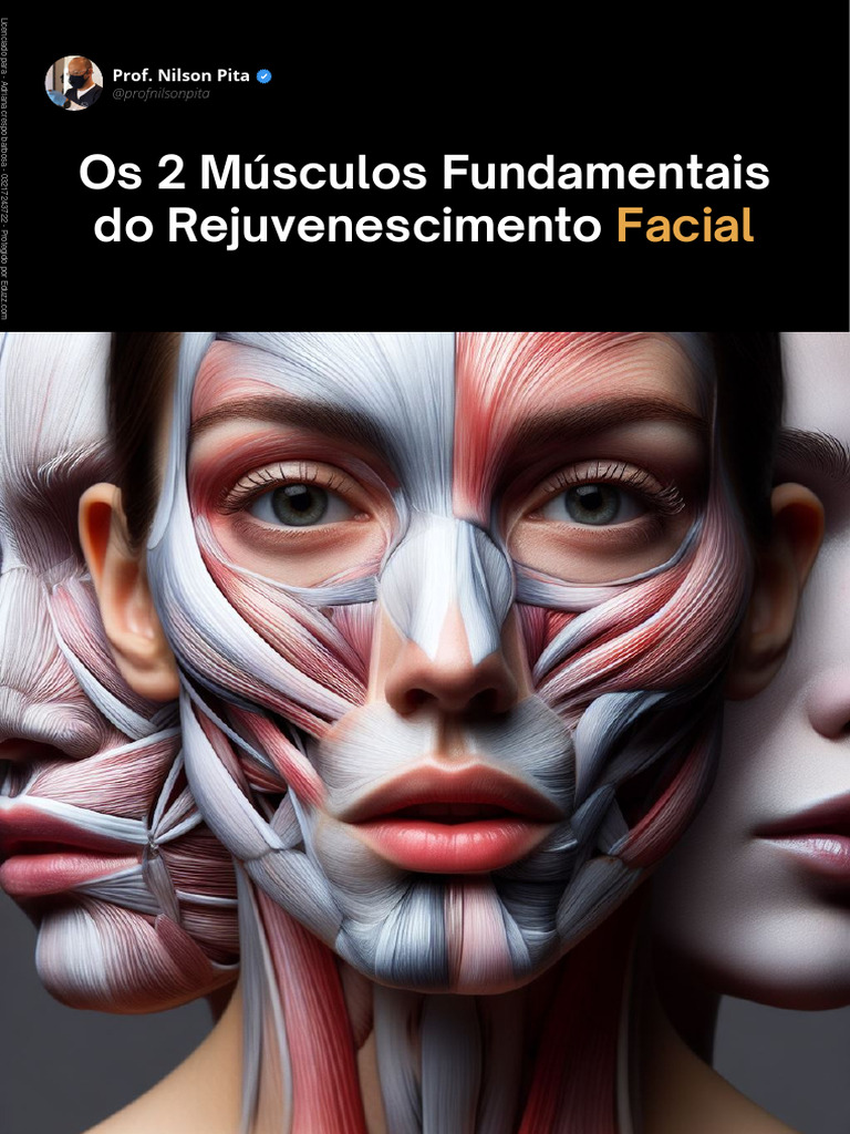 Músculos Faciais e Rejuvenescimento | PDF | Músculo | Toxina botulínica