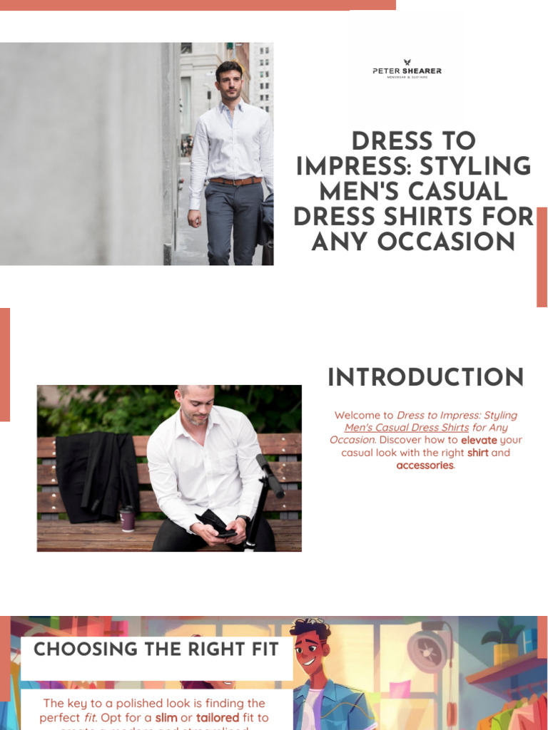 Mens Casual Dress Shirts | PDF