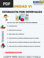 Tema 4-Estimación Puntual y Por Intervalos de Confianza | PDF | Estimador | Teoría de la estimación