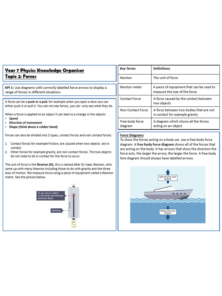 Lesson Handouts-Energy&Motion | PDF | Force | Potential Energy