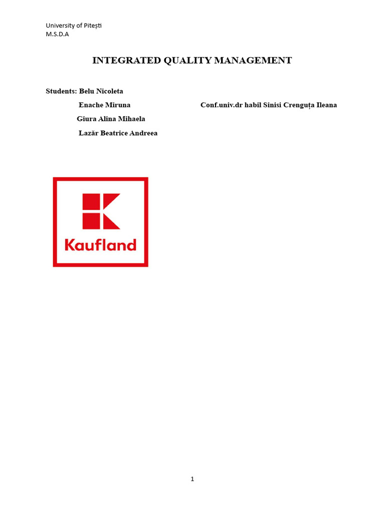 Integrated Quality | PDF | Iso 9000 | Business