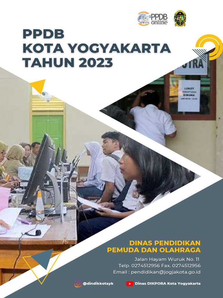 PPDB Yogyakarta 2023: Syarat & Jadwal | PDF