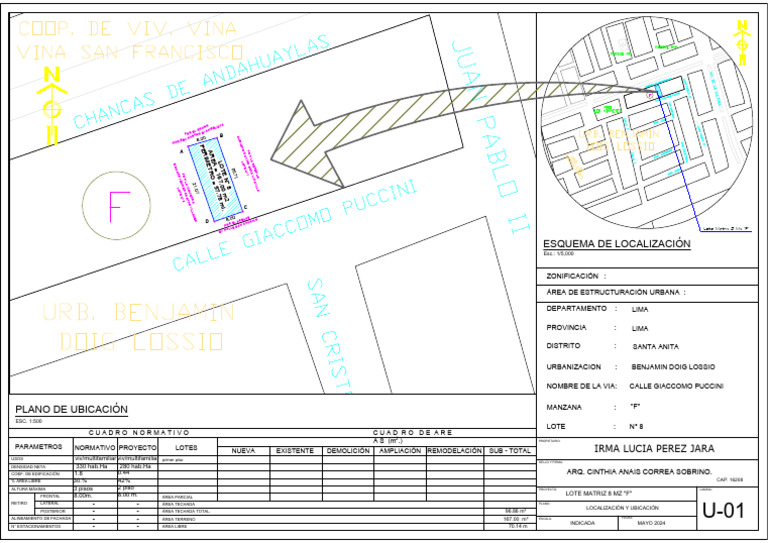 Mapa y Plano de Santa Anita | PDF