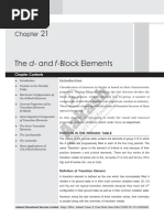 Class 12 Chemistry PPT Chapter 4 the-d-And-f-Block-Elements | PDF | Lanthanide | Transition Metals