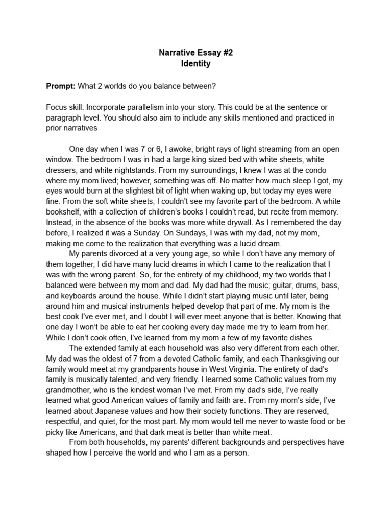 Hugo Hennessy - Narrative Essay 2 | PDF | Mystery, Thriller & Crime Fiction