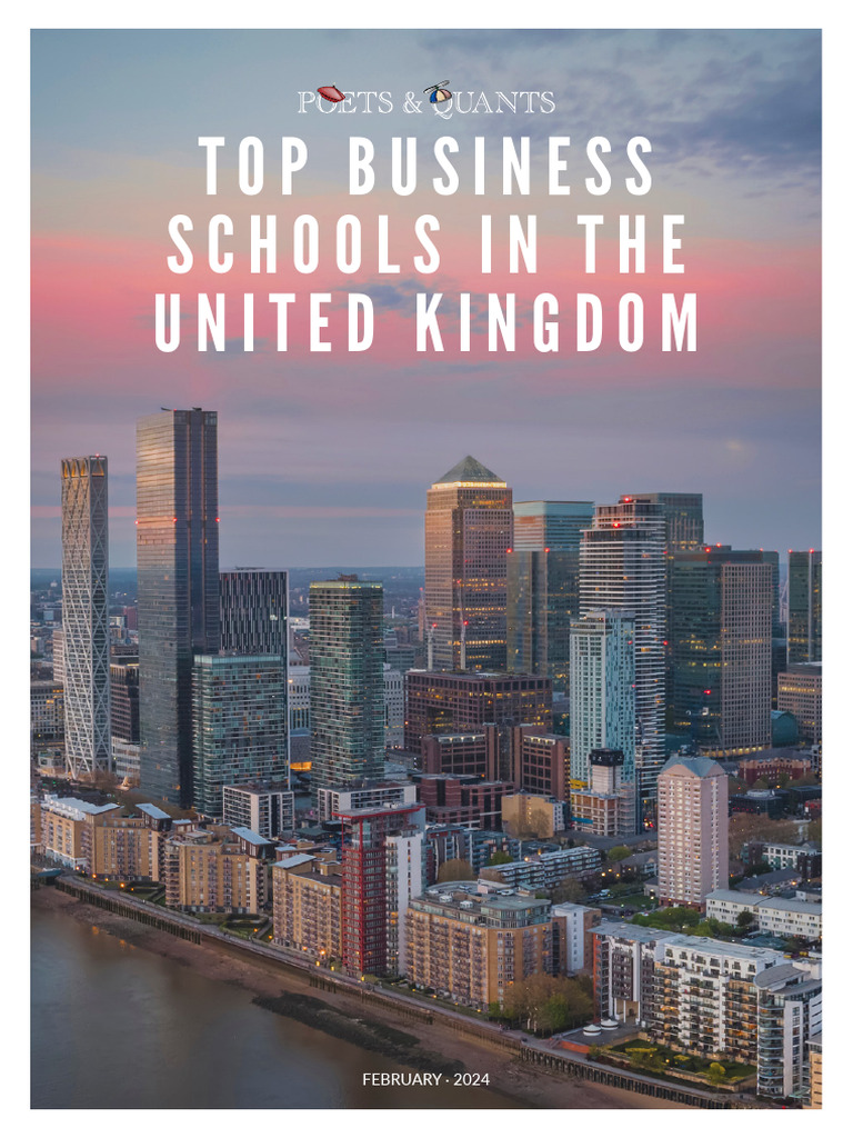 UK Business Schools Guide 2024 | PDF | Master Of Business ...