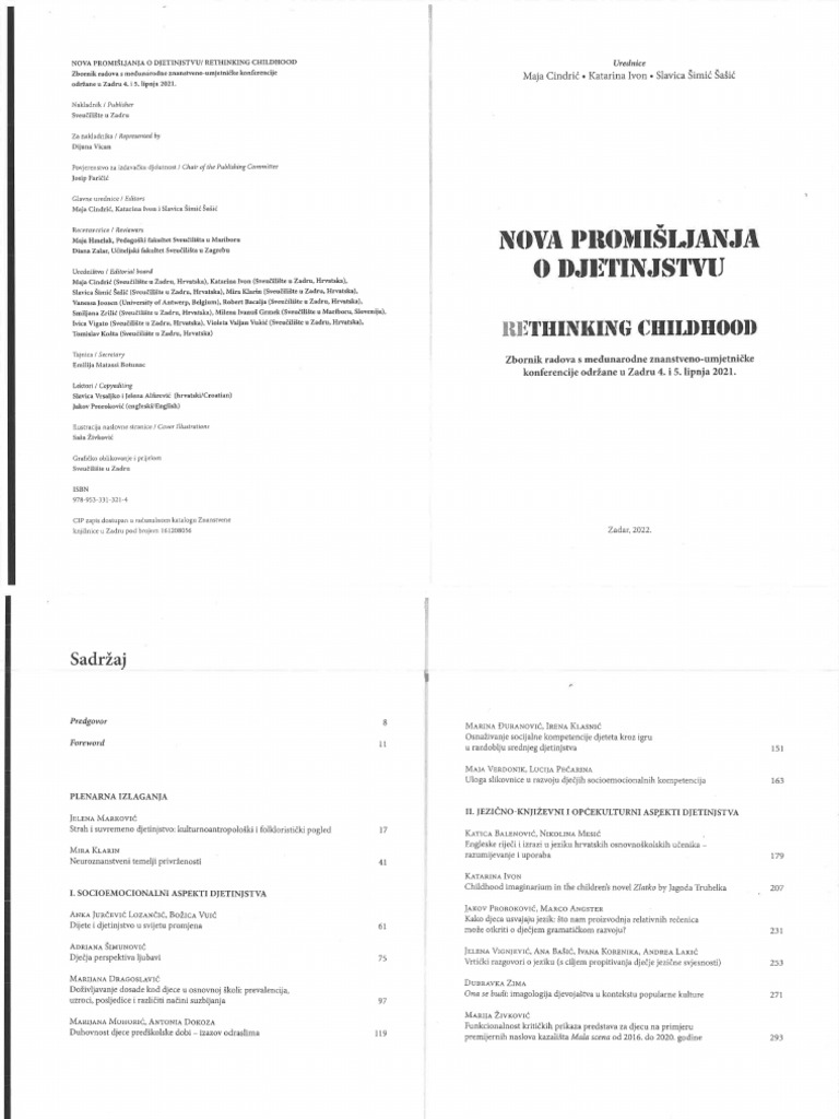 MOHORIĆ M. - A. DOKOZA, Duhovnost Djece Predškolske Dobi | PDF