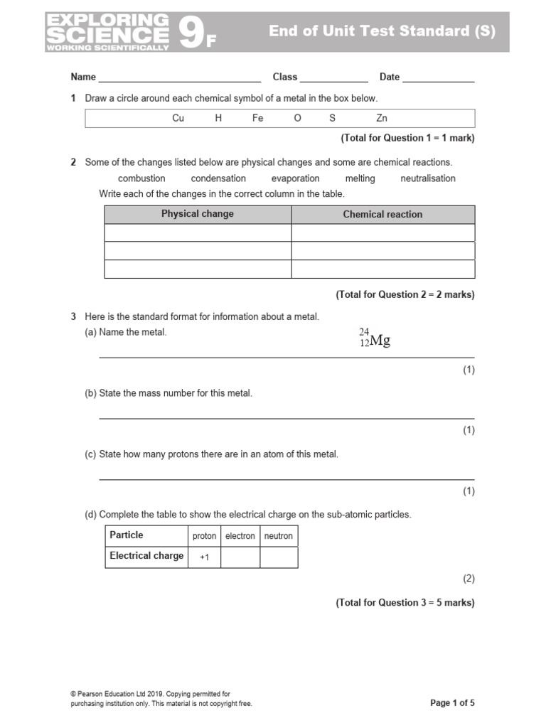9F - Reactivity Standard | PDF | Iron | Redox