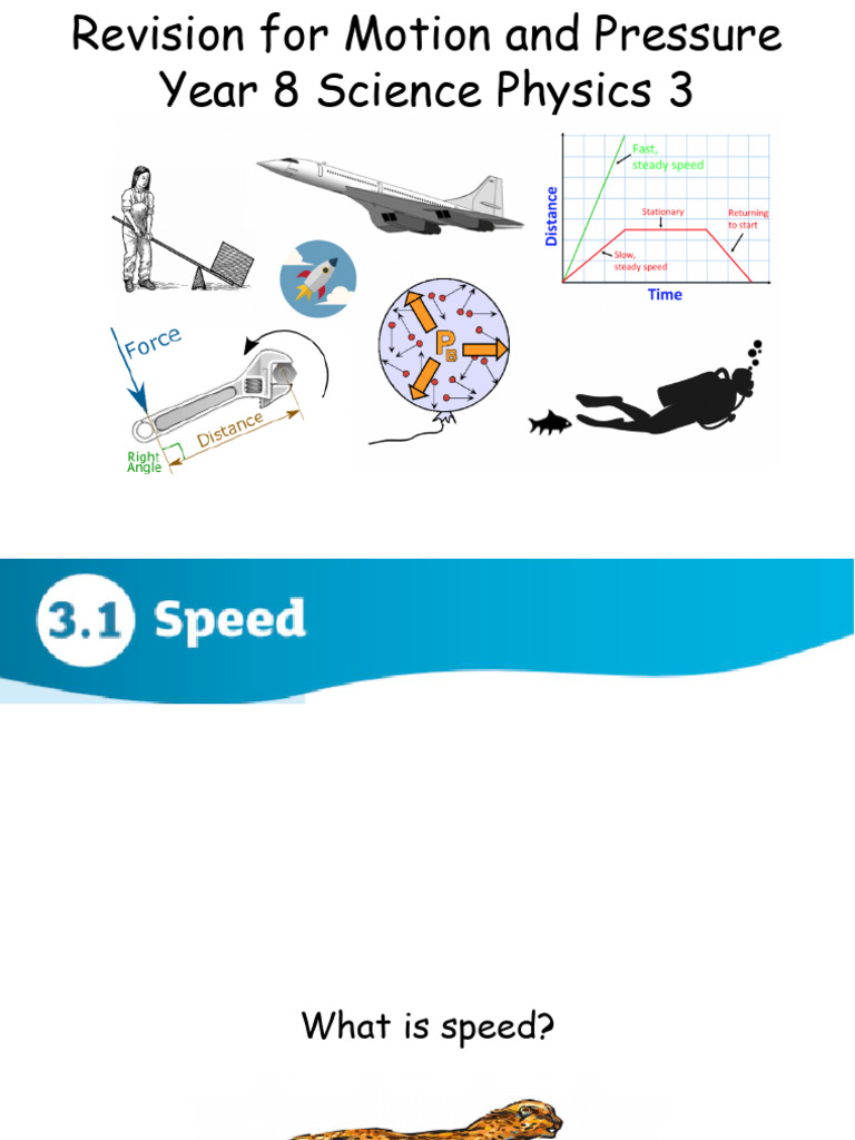 Motion and Pressure Concepts for Year 8 | PDF | Gases | Buoyancy