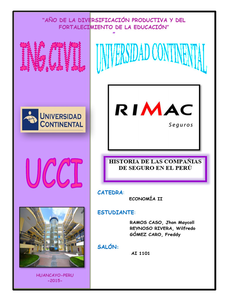 Seguros en El Perú | PDF | Seguro | Reaseguro