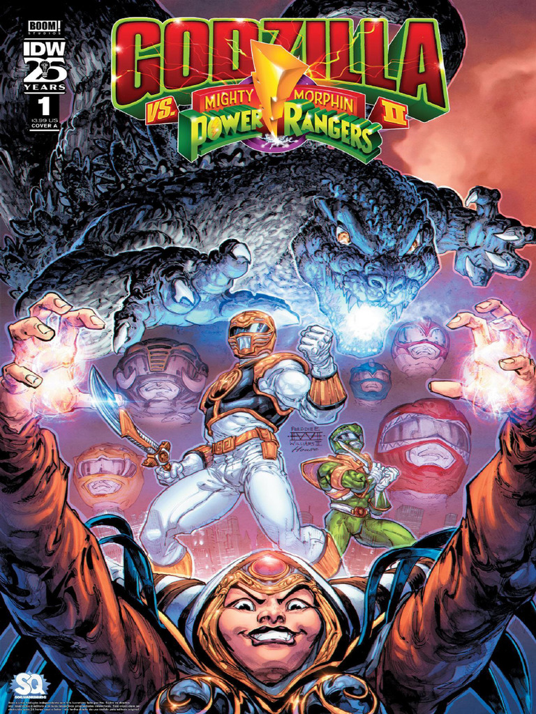 Godzilla Vs Power Rangers II #01 | PDF