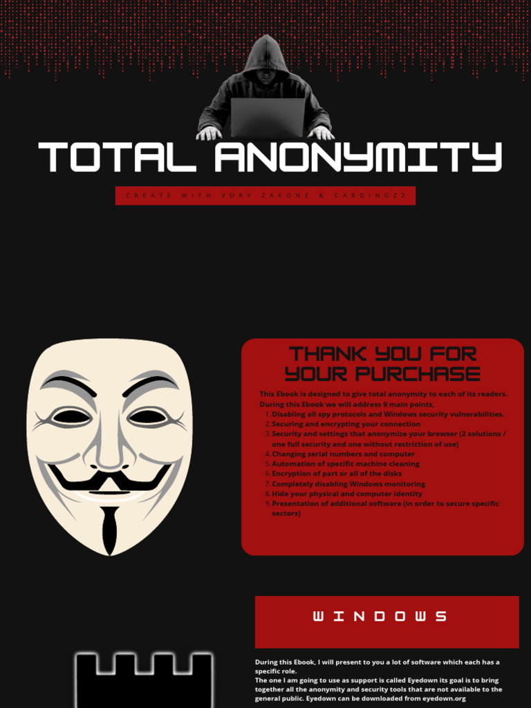 Anonymity 2023 | PDF | Microsoft Windows | Computer Security