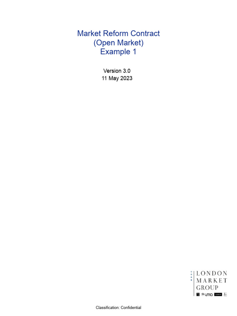 MRC Example - 11 May 2023 | Download Free PDF | Underwriting | Insurance