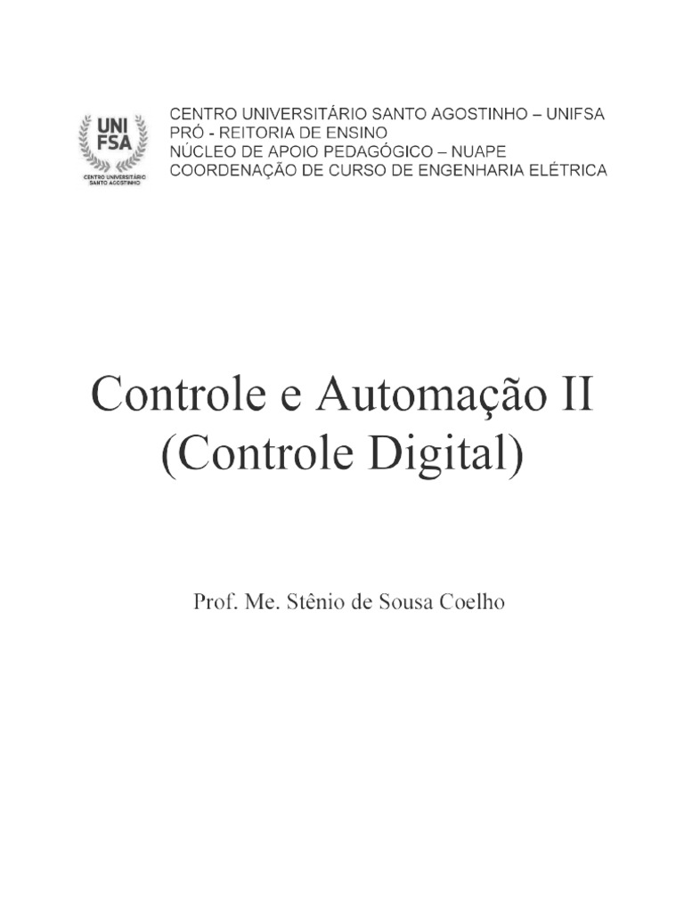 Automacao e Controle II - Aula 3 | PDF