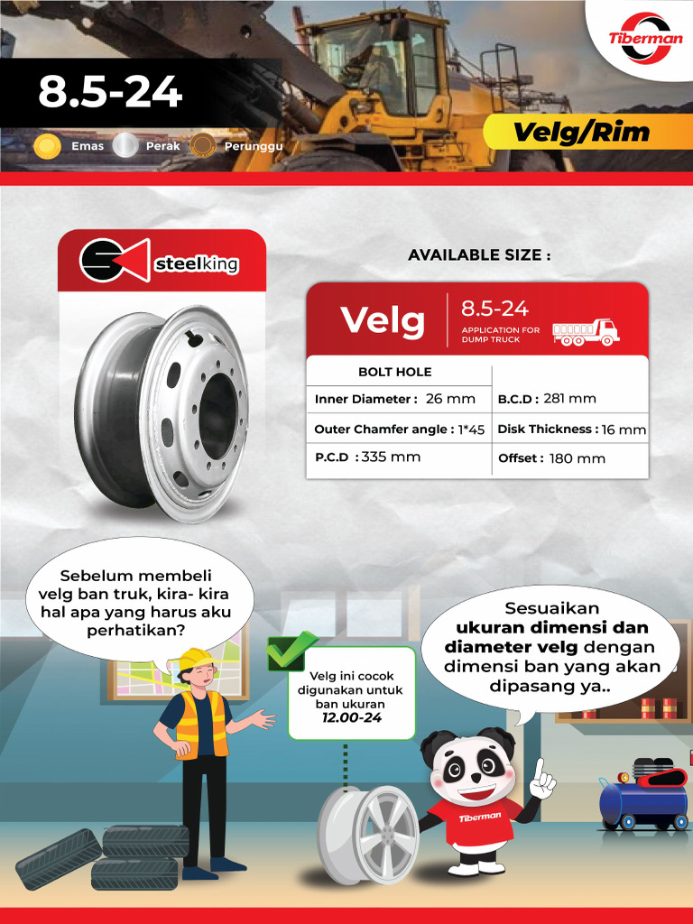 Velg-Rim 8.5x24 | PDF