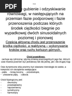 Rodzaje Chodu Normalnego I Patologicznego | PDF
