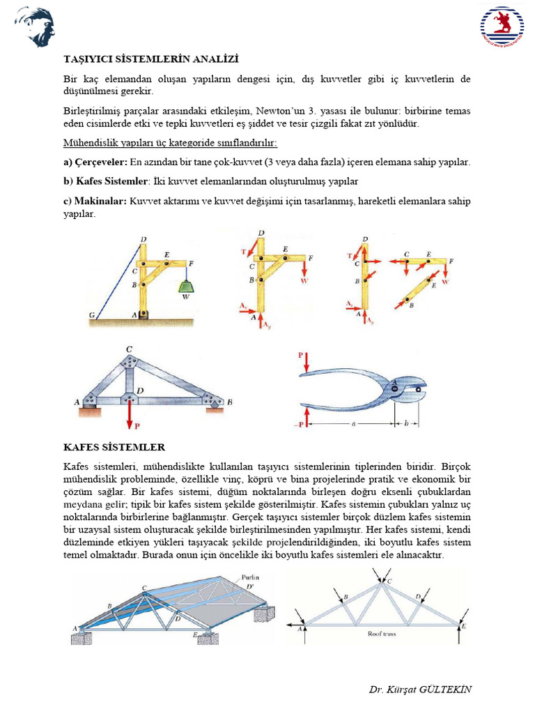 Statik 12. Hafta | PDF