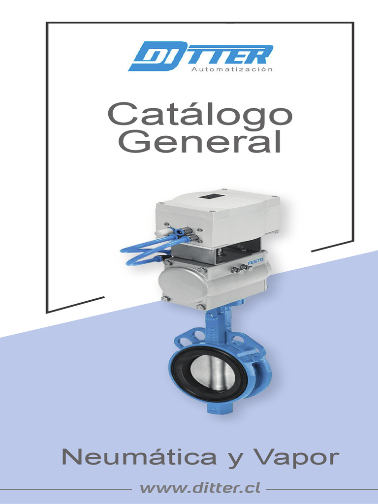 Catálogo de Productos Ditter Neumática | PDF | Solenoide | Presión