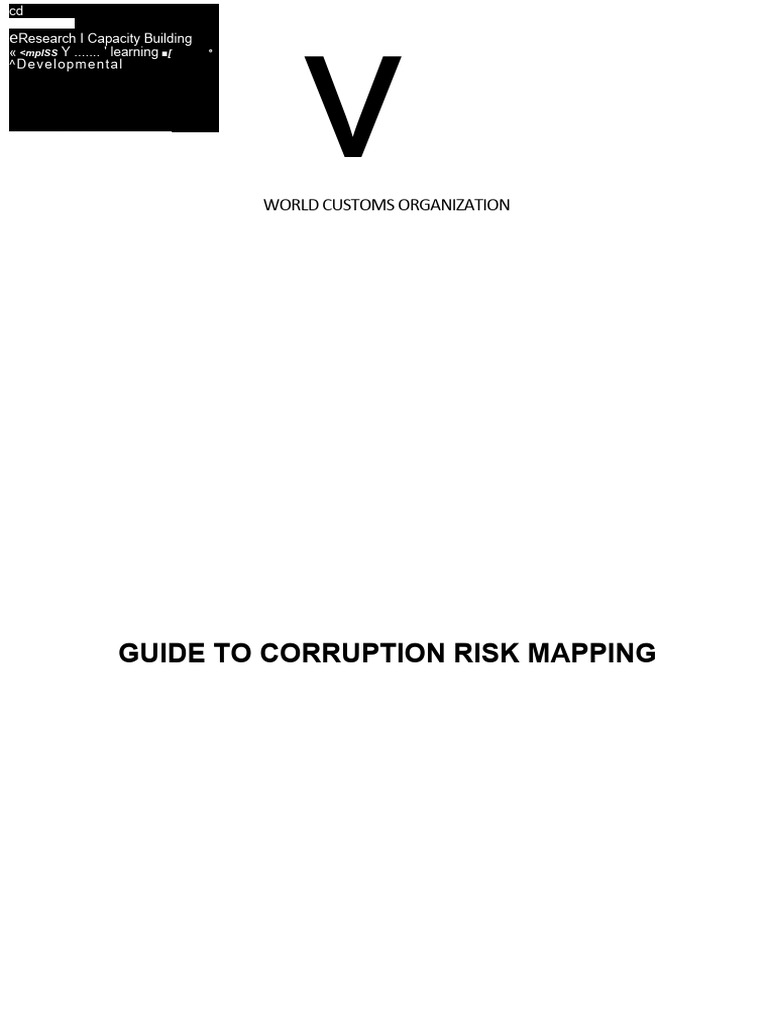 Guide To Corruption Risk Mapping | Download Free PDF | Risk | Risk ...